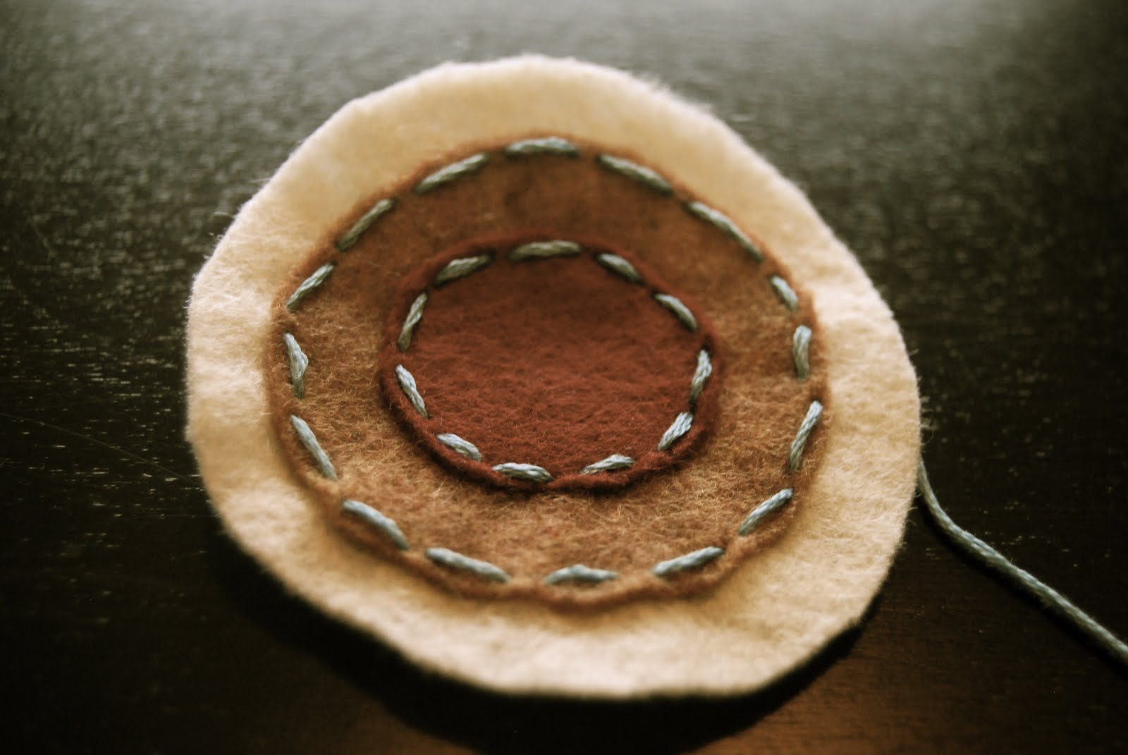 DIY Whimsical Bride: Through the Looking Glass: Felt Flower Bouquet ...