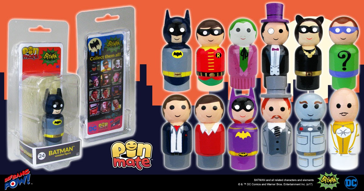 Take a Trip to GOTHAM CITY™ with New BATMAN™ Pin Mate™ Figures