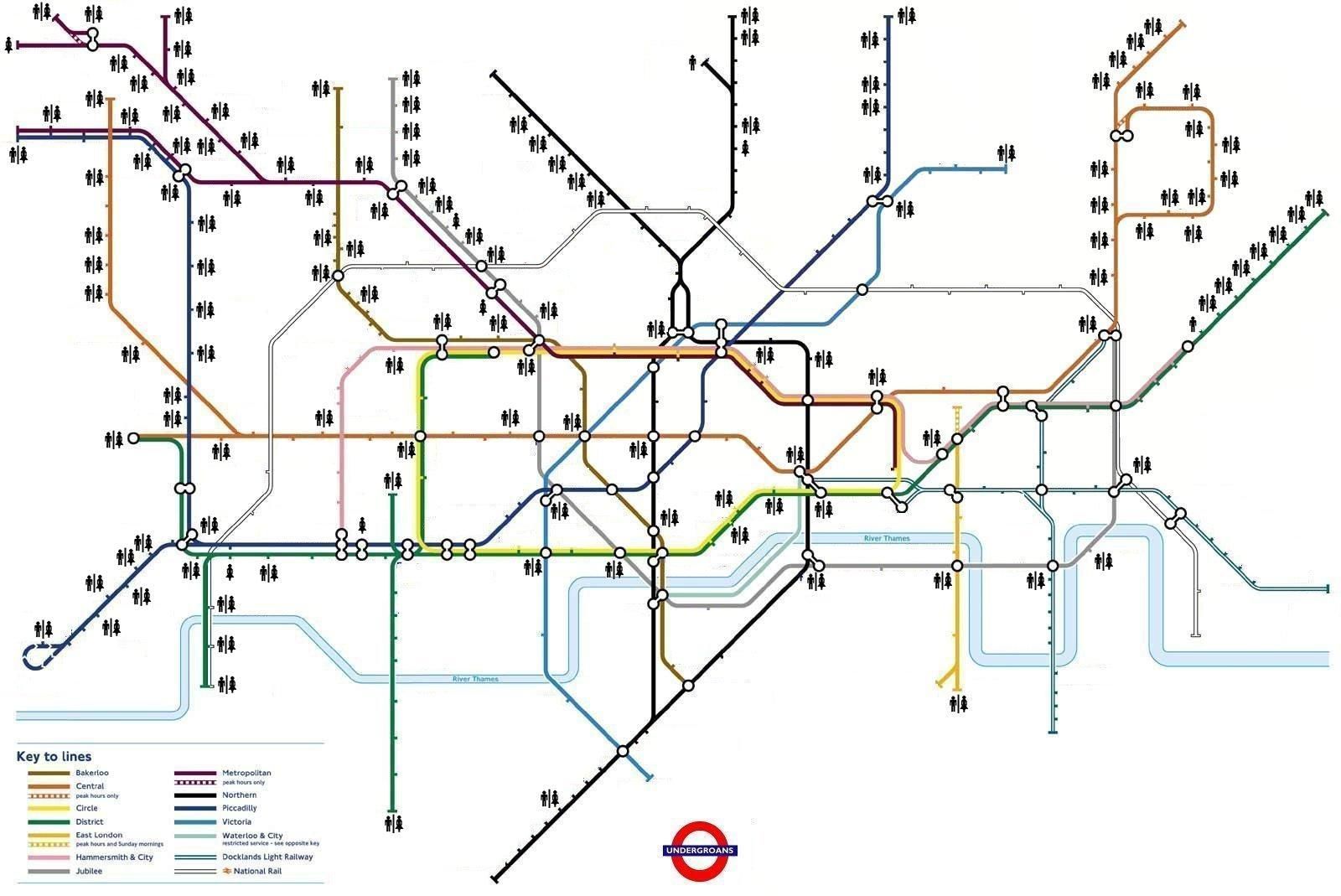 THE GRØNMARK BLOG: Improve the tube map – take out the wheelchair ...