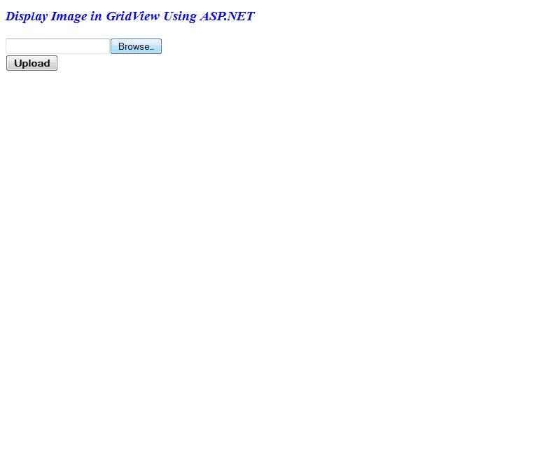 Logic Errors Display Images In Gridview Control Using The Path Stored In Sql Server Database