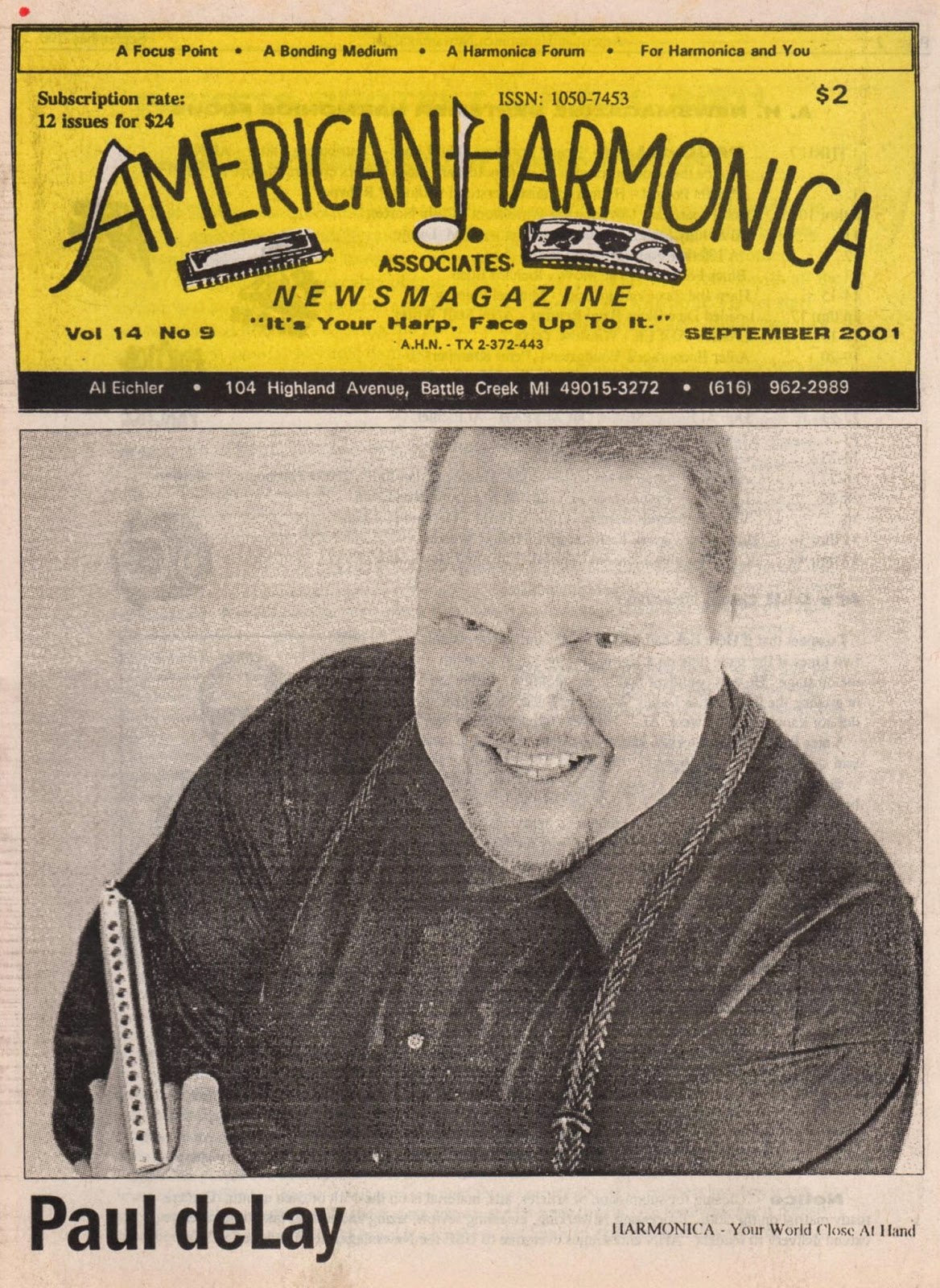 Blues Harmonica Heaven: Paul Delay - Portrait & CD Review