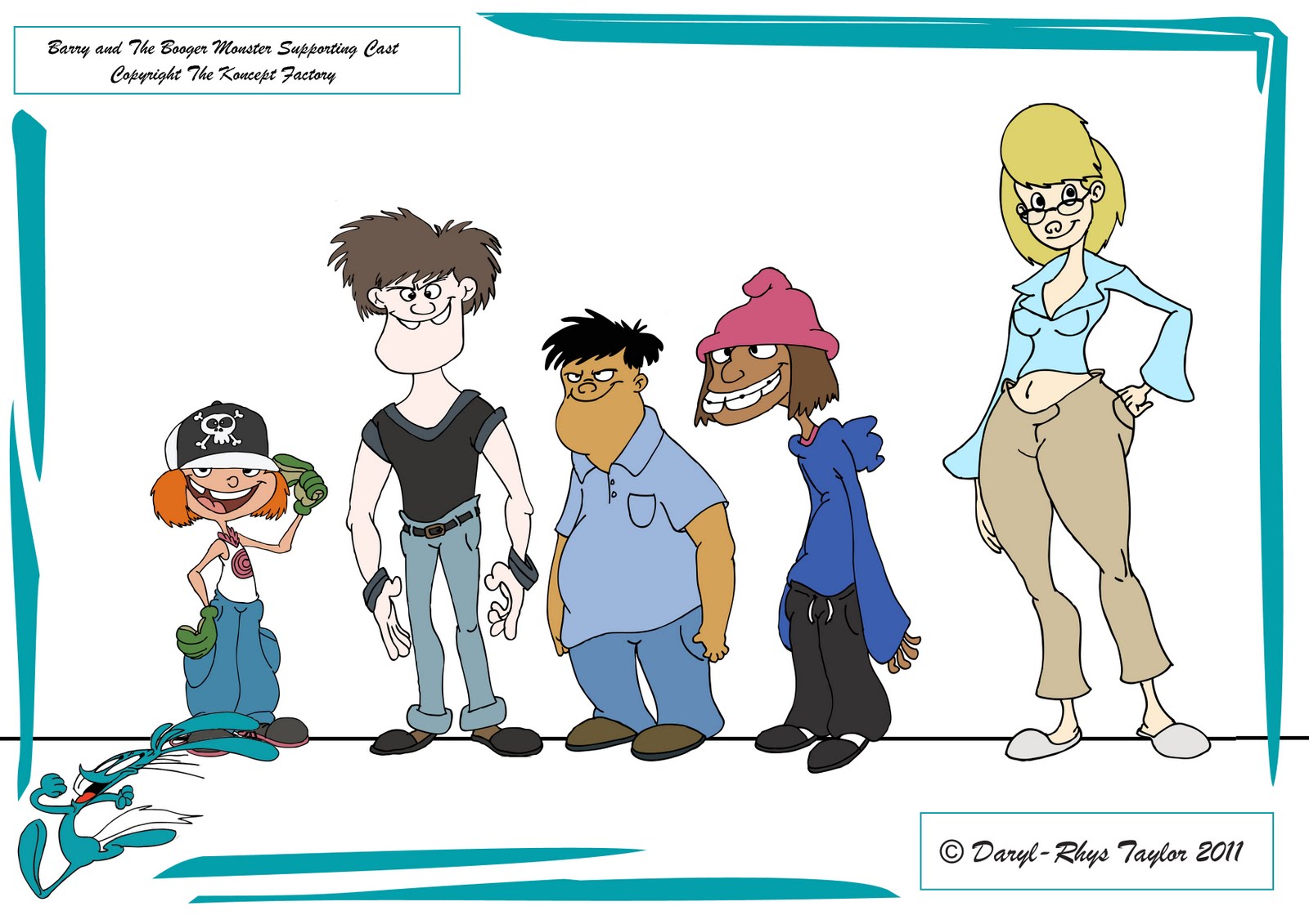 Animated Heads: 10 piece portfolio submission for Chris Oately's review