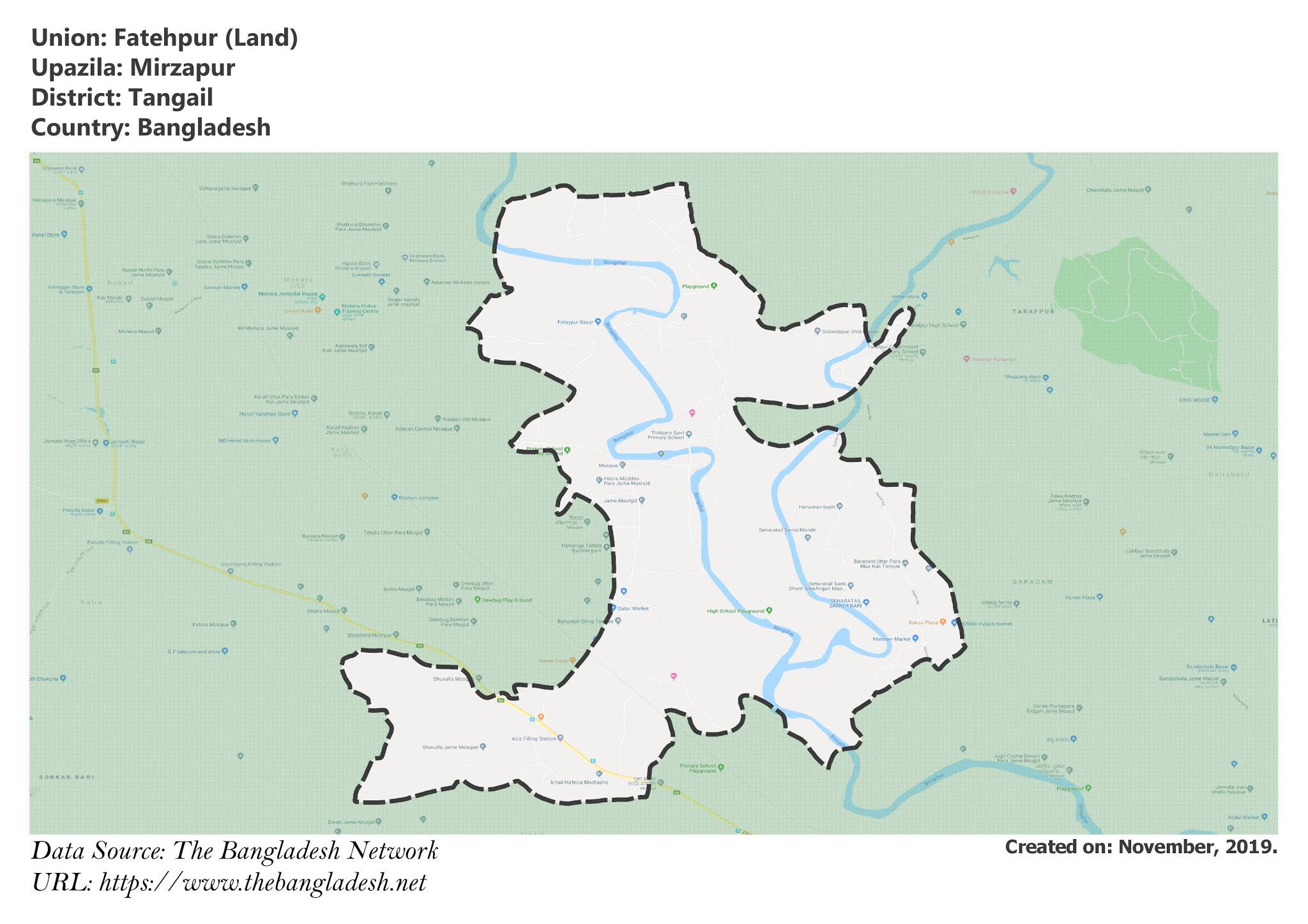 Fatehpur Union, Tangail