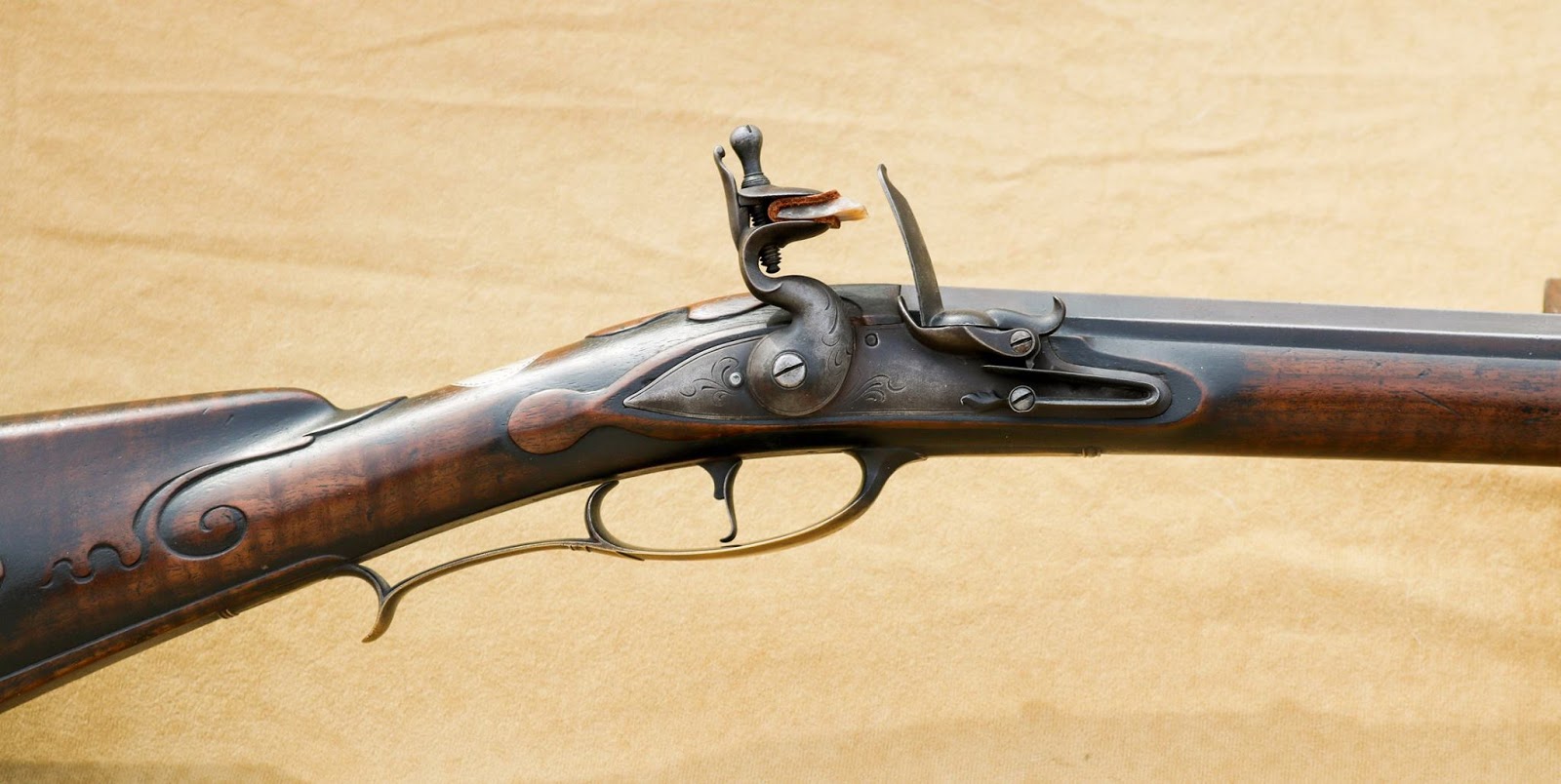 Contemporary Makers: Colonial Rifle 58 Caliber in Walnut by Jim Kibler