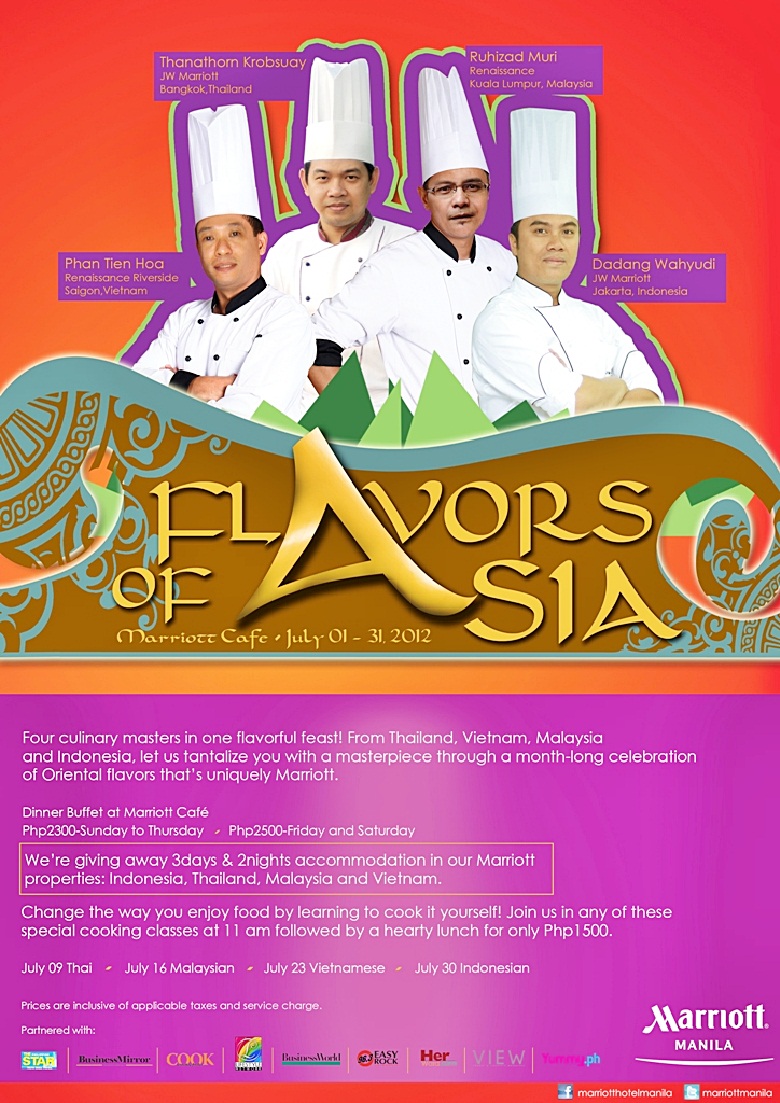 Marriott Hotel Manila opens July with Flavors of Asia - Recycle Bin of ...