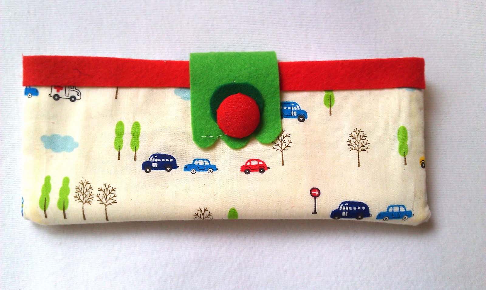 Japanese textile: Handmade pouch/pencil case