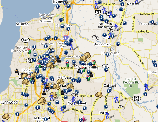 Spotcrime The Publics Crime Map Snohomish County Wa Is On The Map