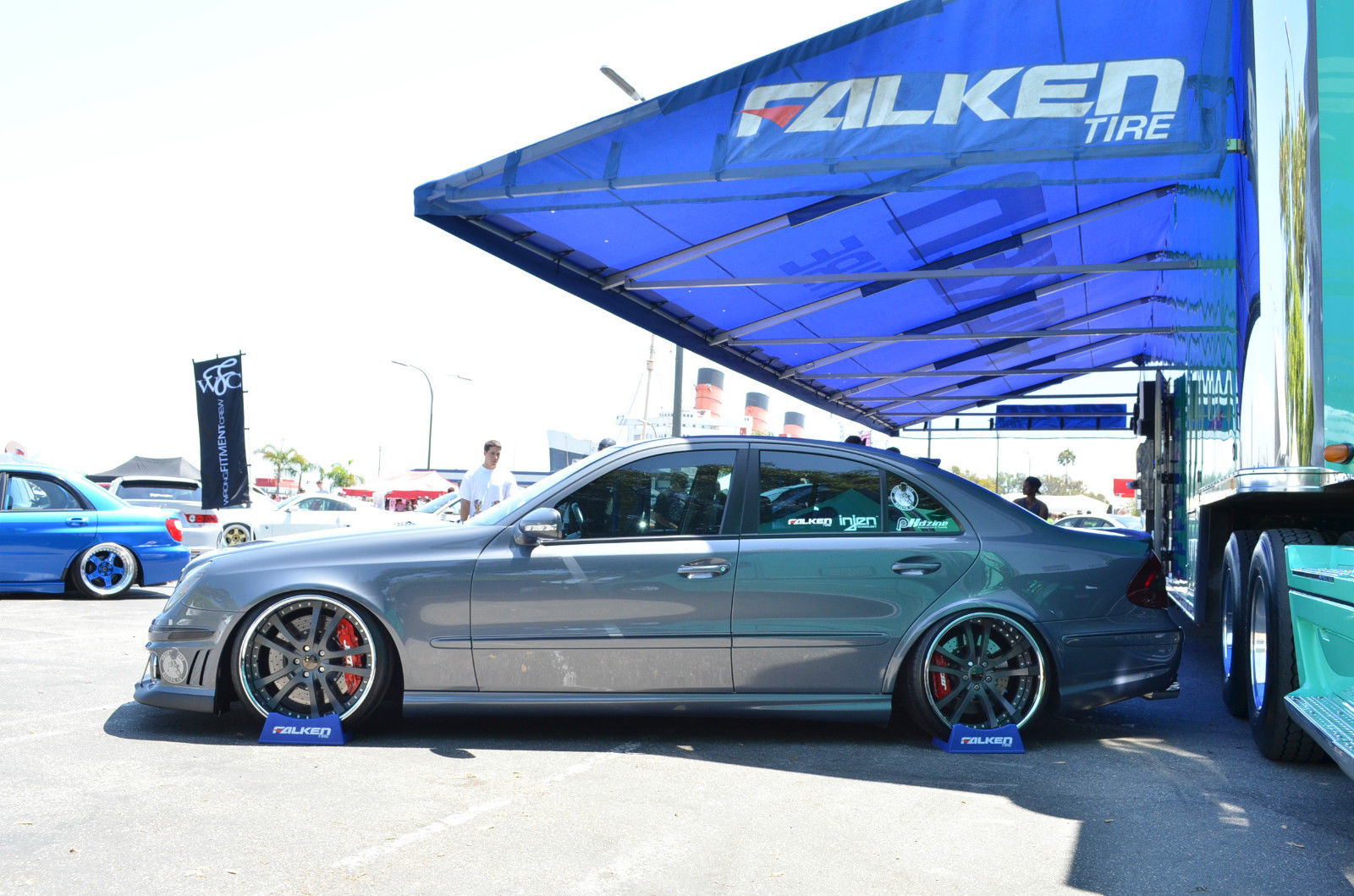 Mercedes-Benz W211 E550 Stance | BENZTUNING