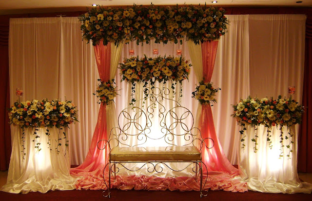 Vismaya: Wedding Settee backs