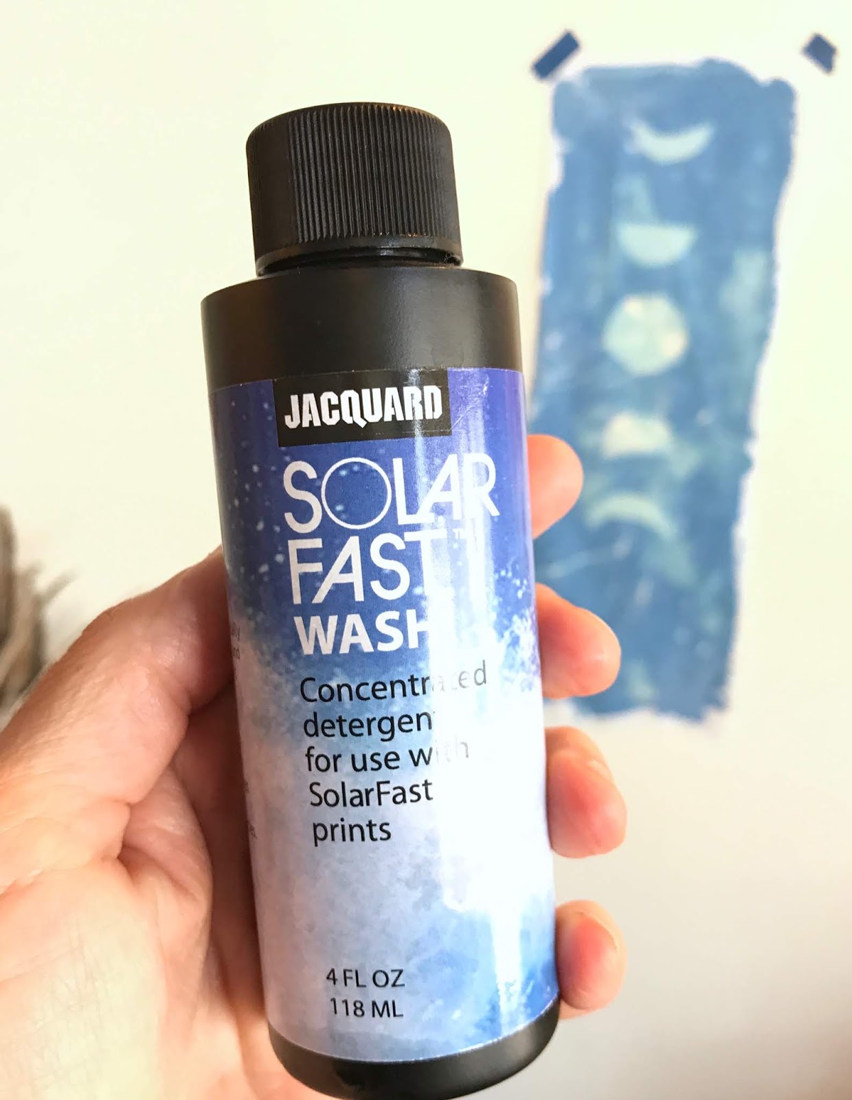 Purple Twig: Sun Print Hoops