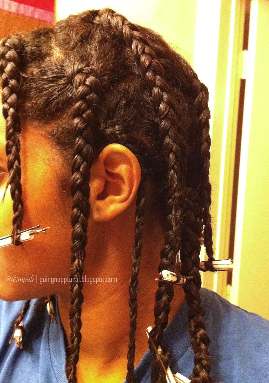 Going Napptural: Salvaging a Braidout Fail