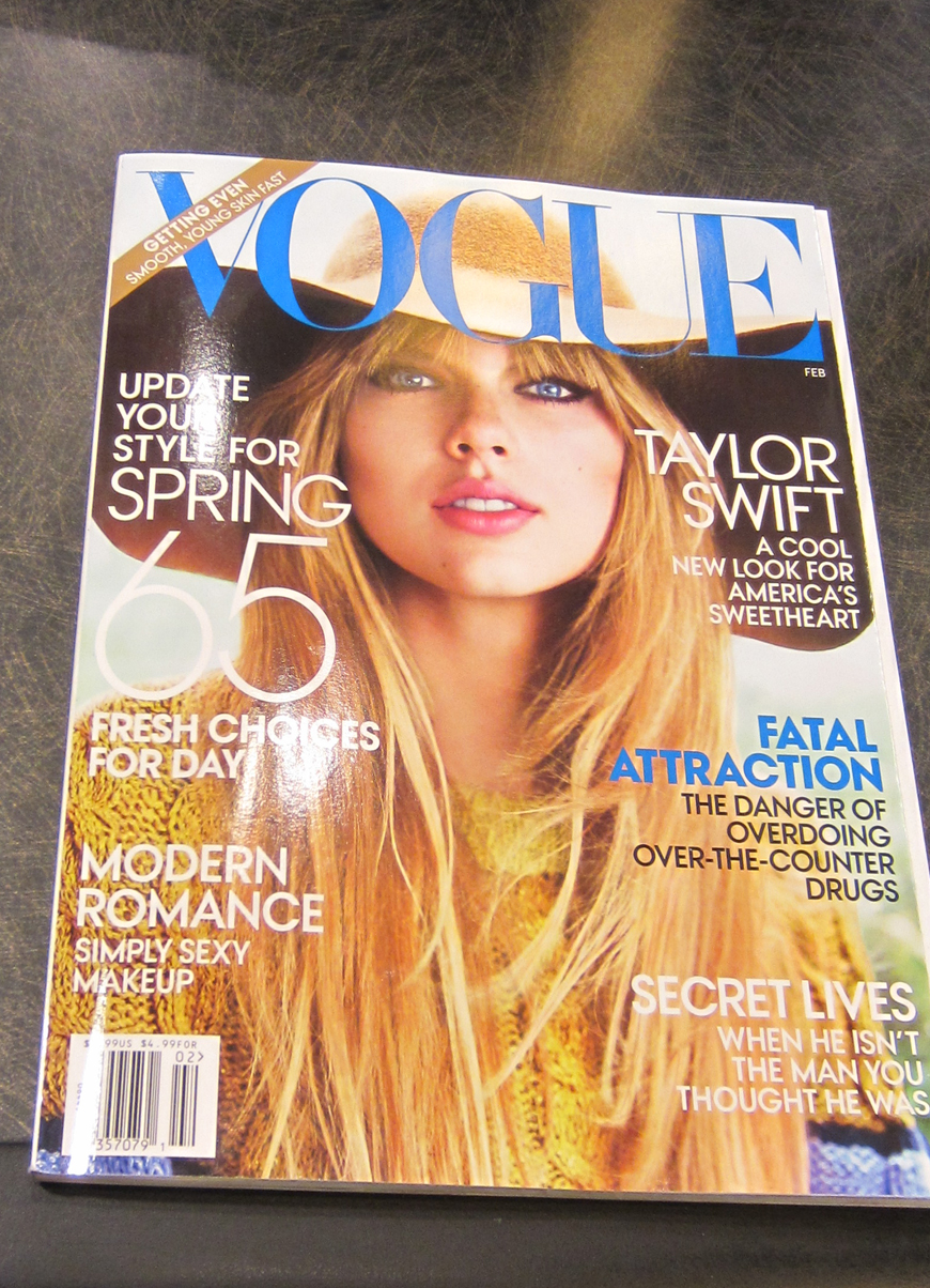 apartmentf15: taylor swift's vogue pictures, a new do