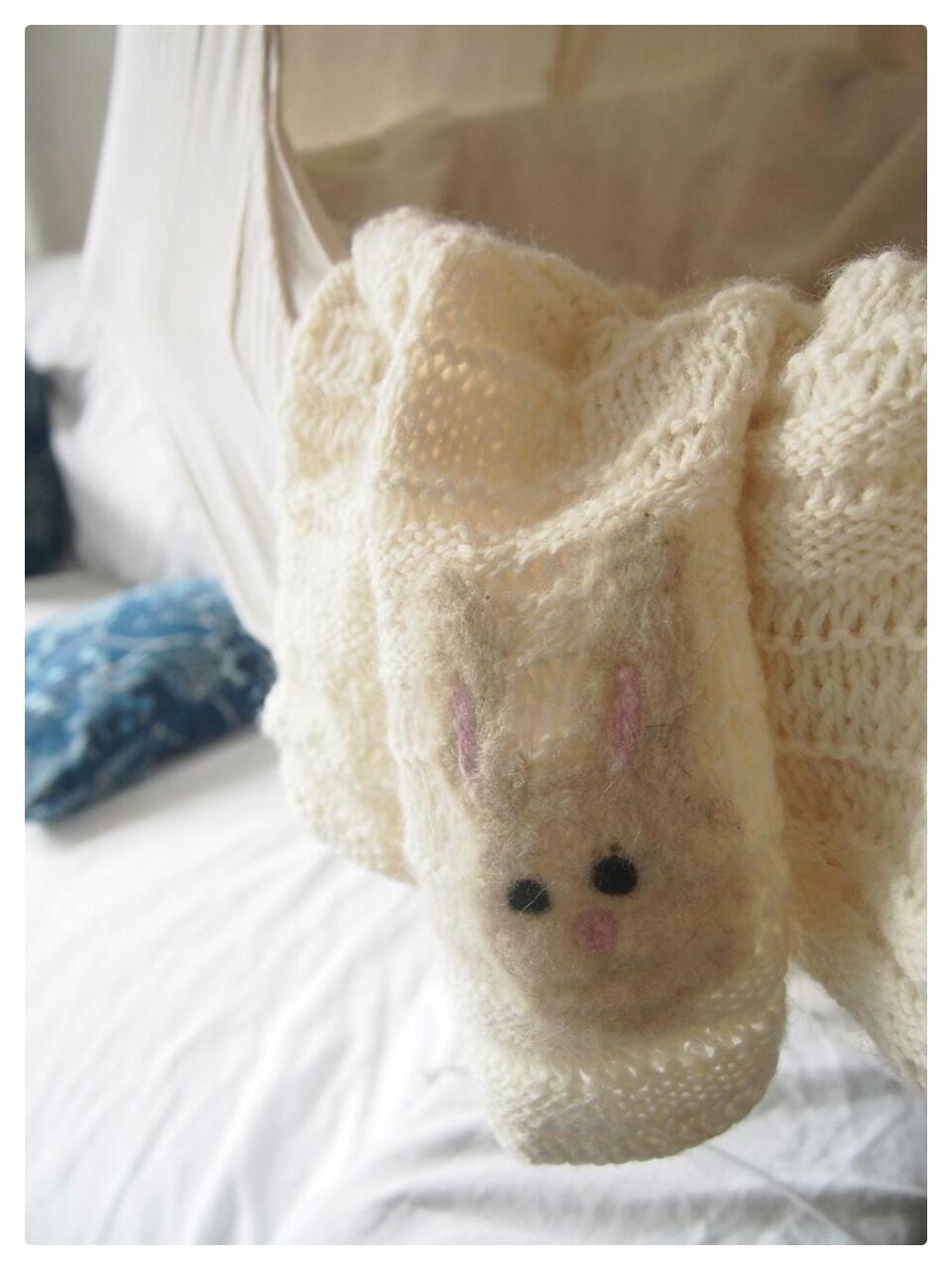 Belle Époque Wedding Diary: Neulottu vauvan villapeitto