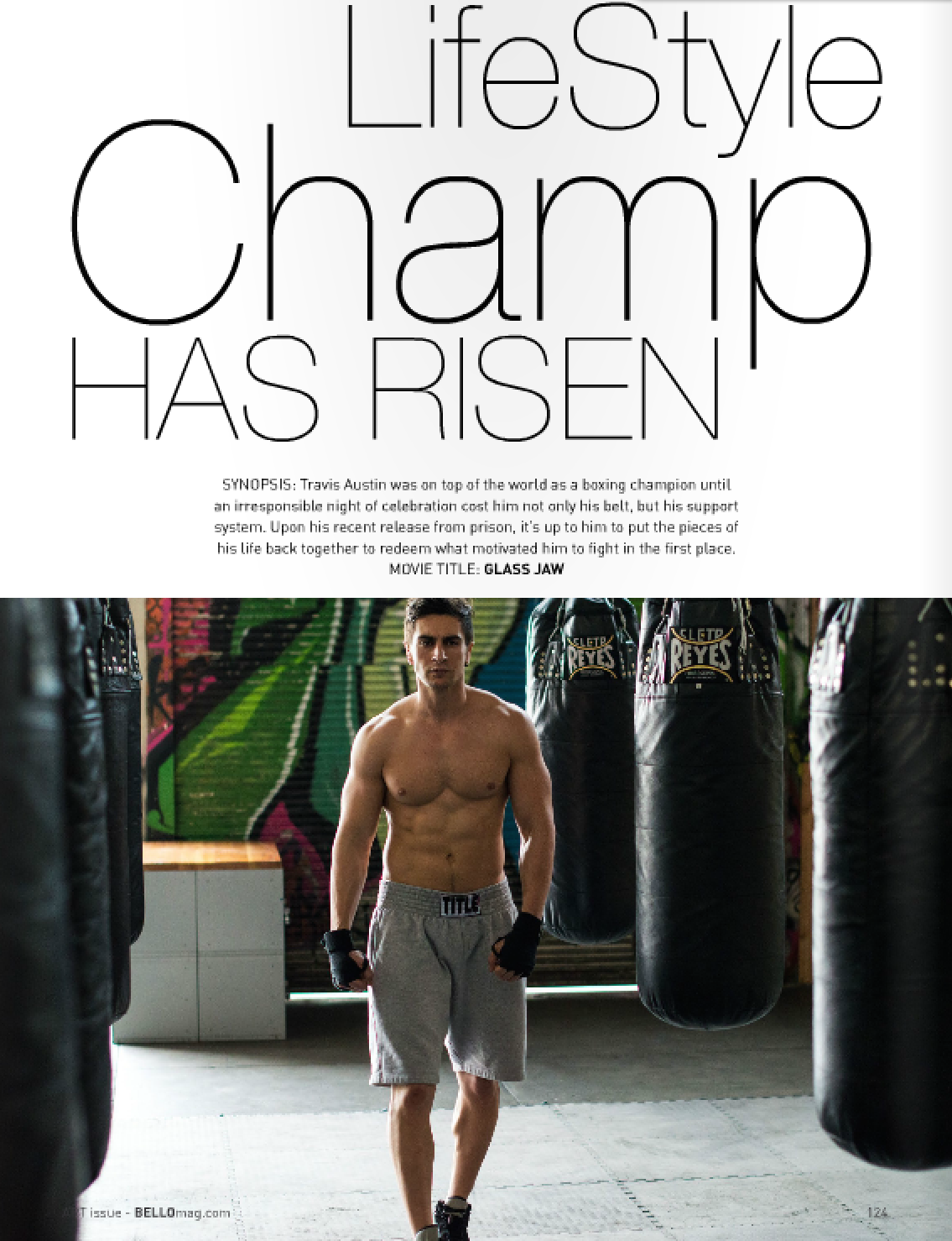 Lee Kholafai: Featured in Bello Mag covering the movie Glass Jaw ...