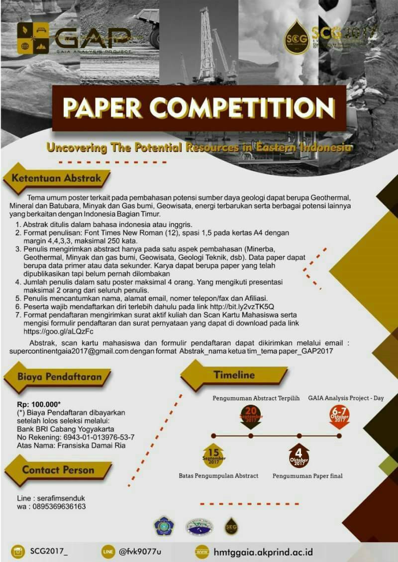 Lomba Karya Tulis Nasional [Paper Competition] 2017 GAP - Info Lomba ...