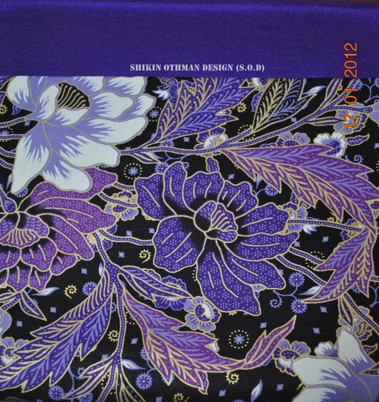 Shikin Othman Design (S.O.D): Batik Cop With Thai Silk