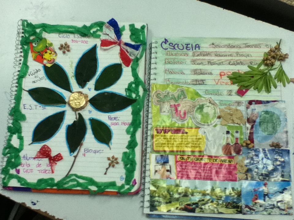 Escuela Secundaria Técnica 56: Portadas ecológicas: IV Momento en la EST 56