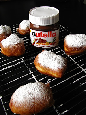 two foodies & a pup: Nutella Stuffed Beignets