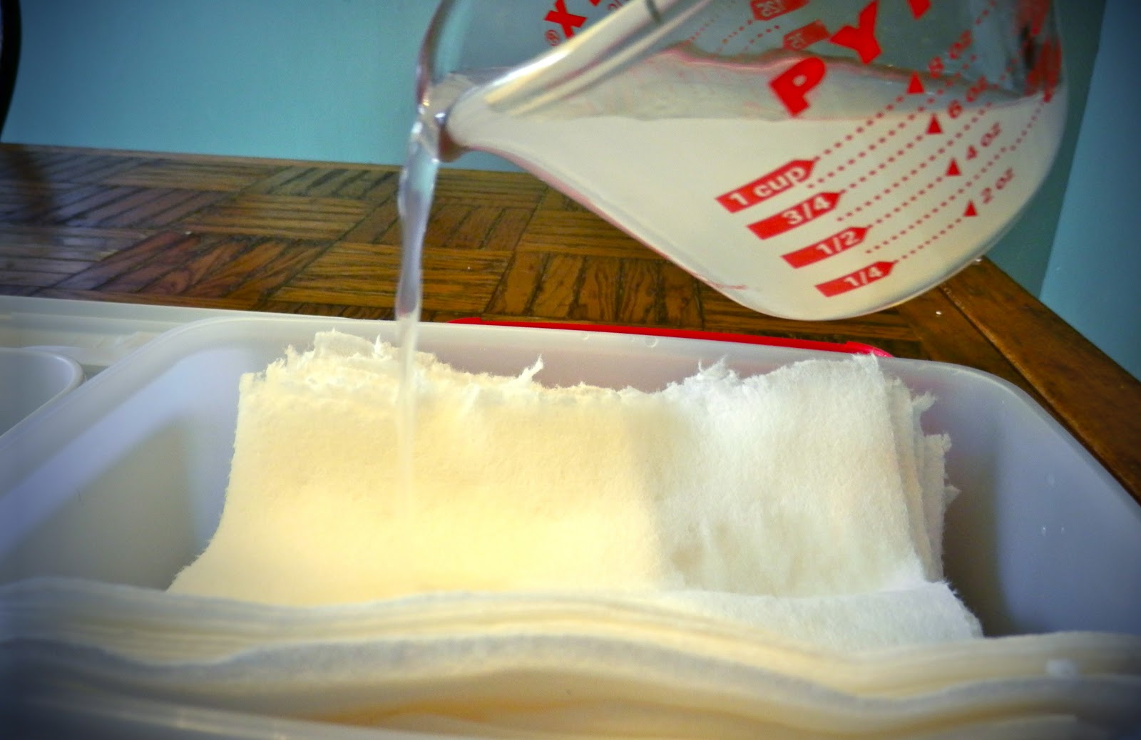 The Bare Mother Earth: Homemade Natural Wipes