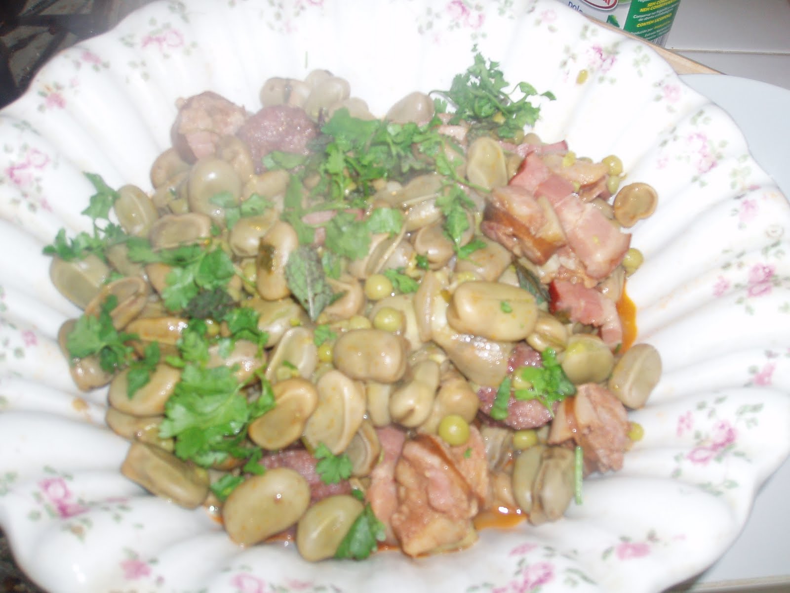 Cozinhando com a nina: Favas a minha moda!