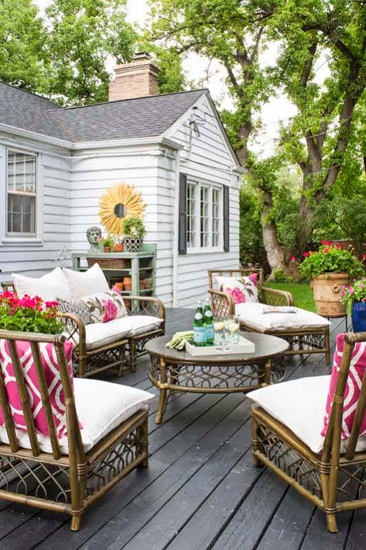 Simple Details: My Five Favorites ~ Ways to Decorate an Outdoor Space