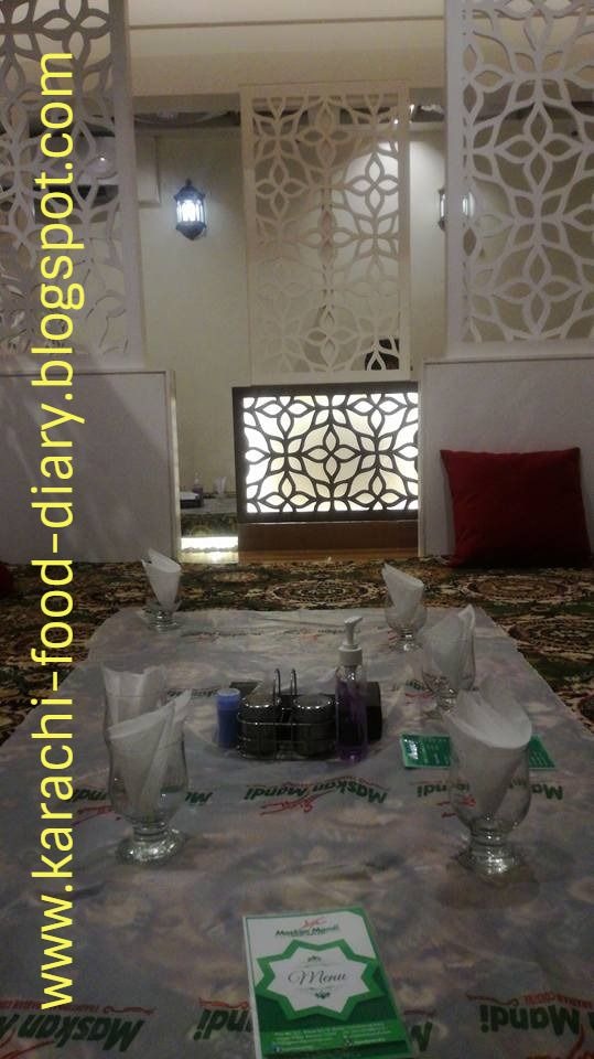 Karachi Food Diary: Mandi Resturant in Karachi The Maskan Mandi at Badar