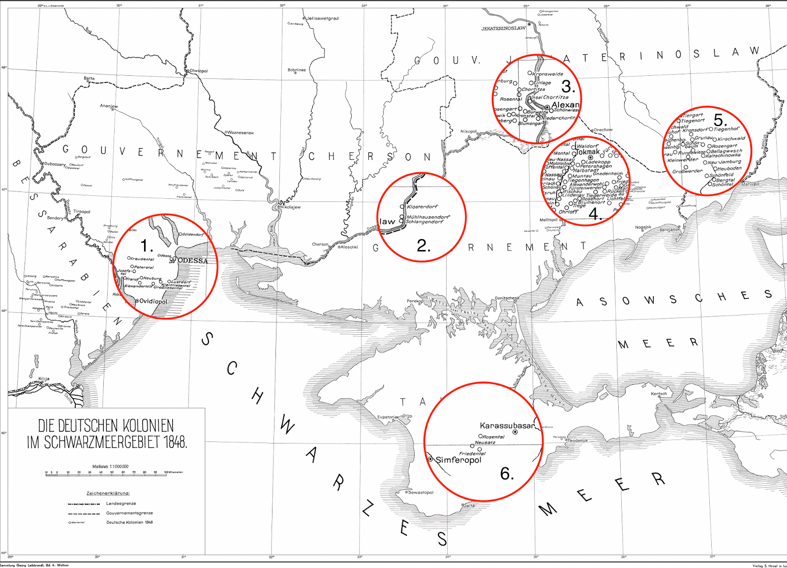 Germans from Russia Settlement Locations: 20 February 1804 Novaya ...