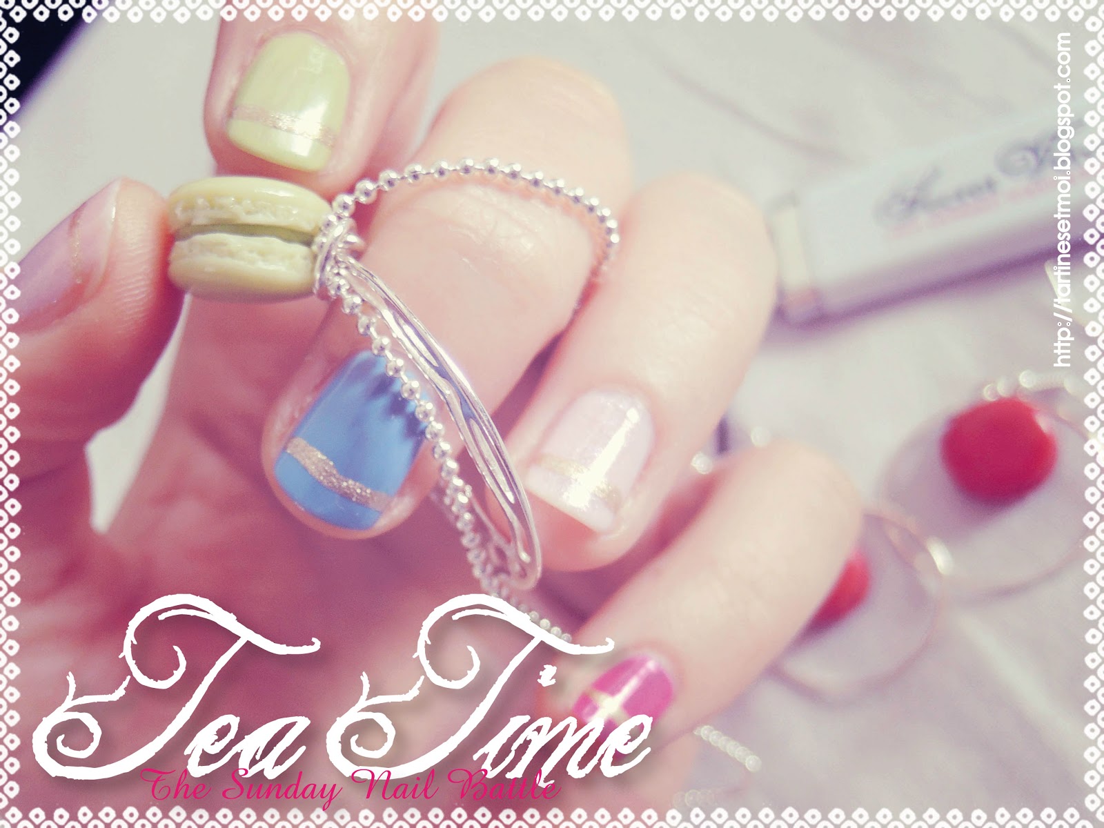 Odile Sacoche | Blog belge: The Sunday Nail Battle ♥ Tea Time