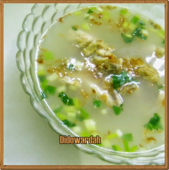 Resep Sop Ayam Pak Min Klaten - Resep Masakan Didowardah