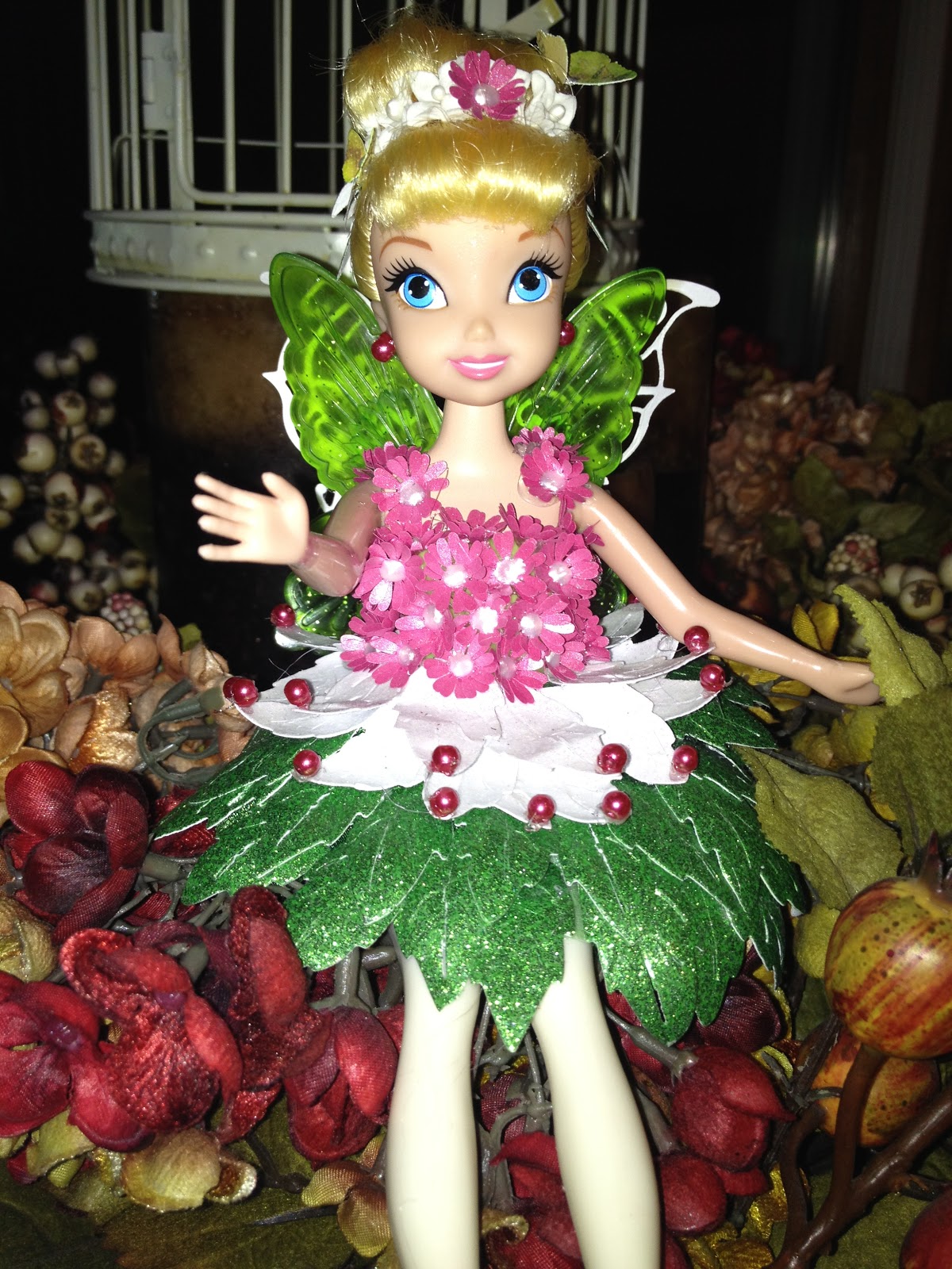 Because Every Picture Has A Story To Tell...: Altered Tinker Bell Barbie