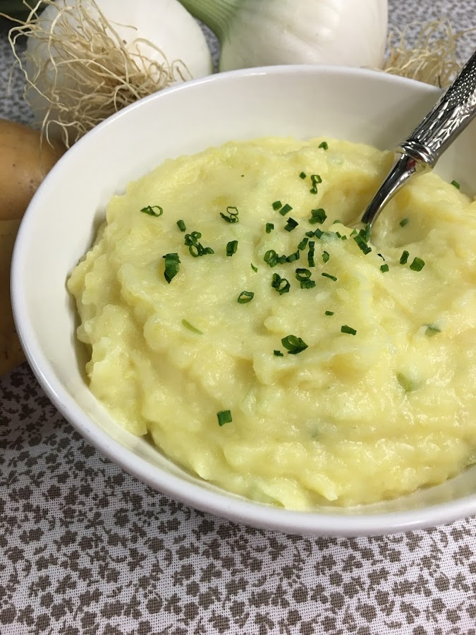 Champ o puré de patatas irlandés | Cocina