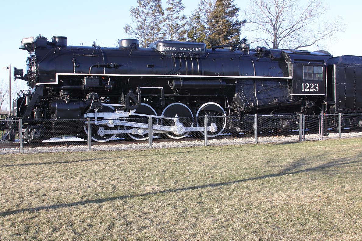 Michigan Exposures: Pere Marquette Engine #1223