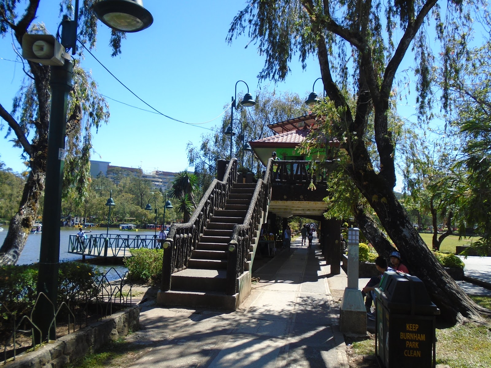 Enjoying a quick visit to the Beautiful Burnham Park in Baguio City
