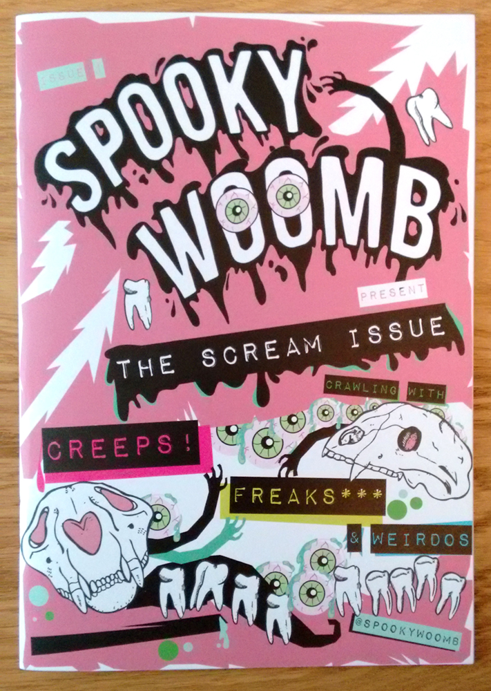 zineopolis: Spooky Woomb (Issue no.1 the scream issue)