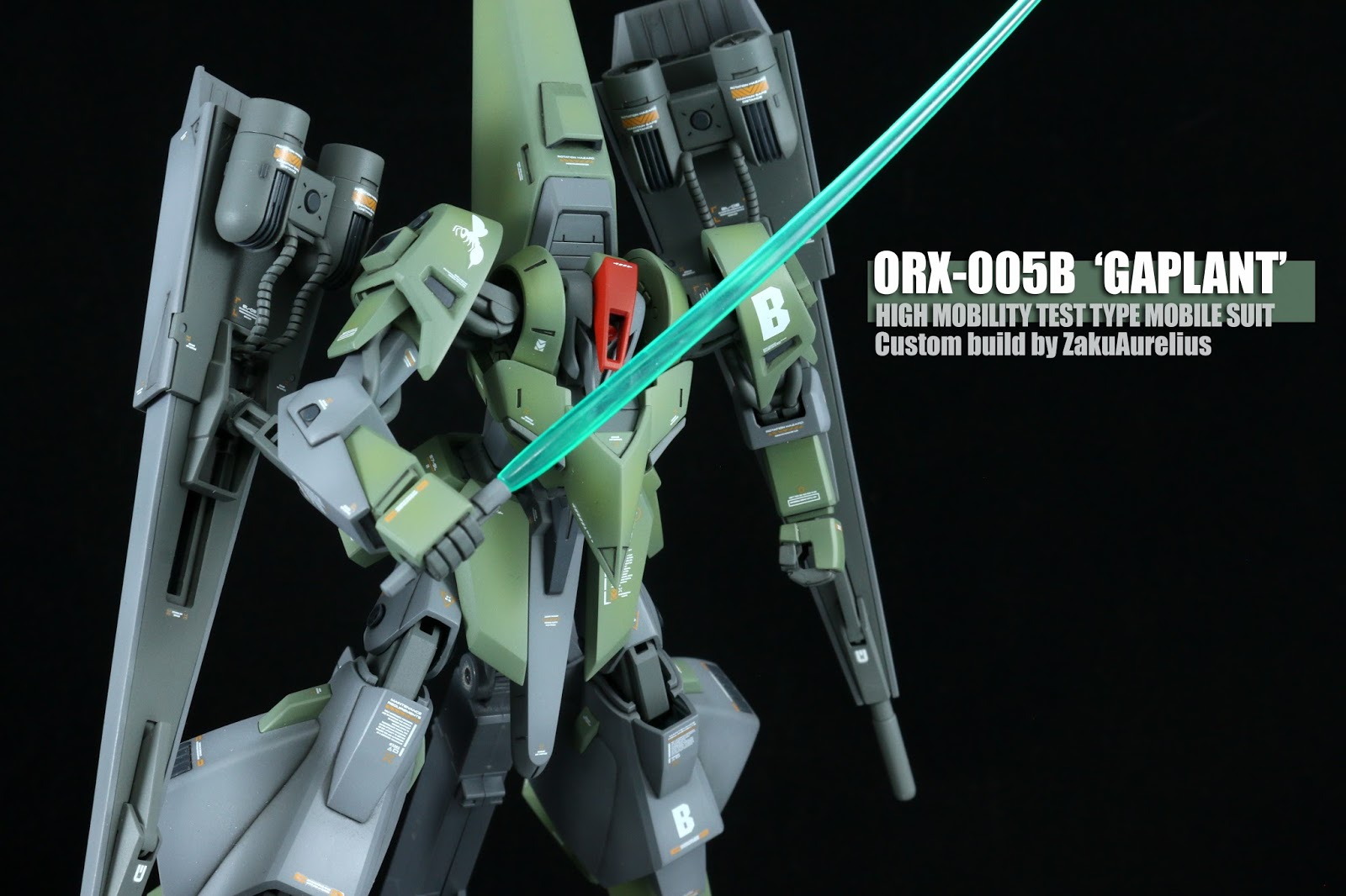 Custom Build: HGUC 1/144 ORX-005 Gaplant "High Mobility Test Type"