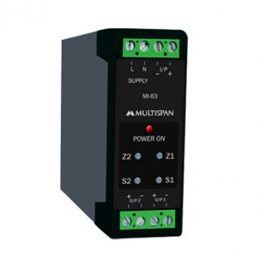 Multispan Signal Isolator And Current Transducer MI-63