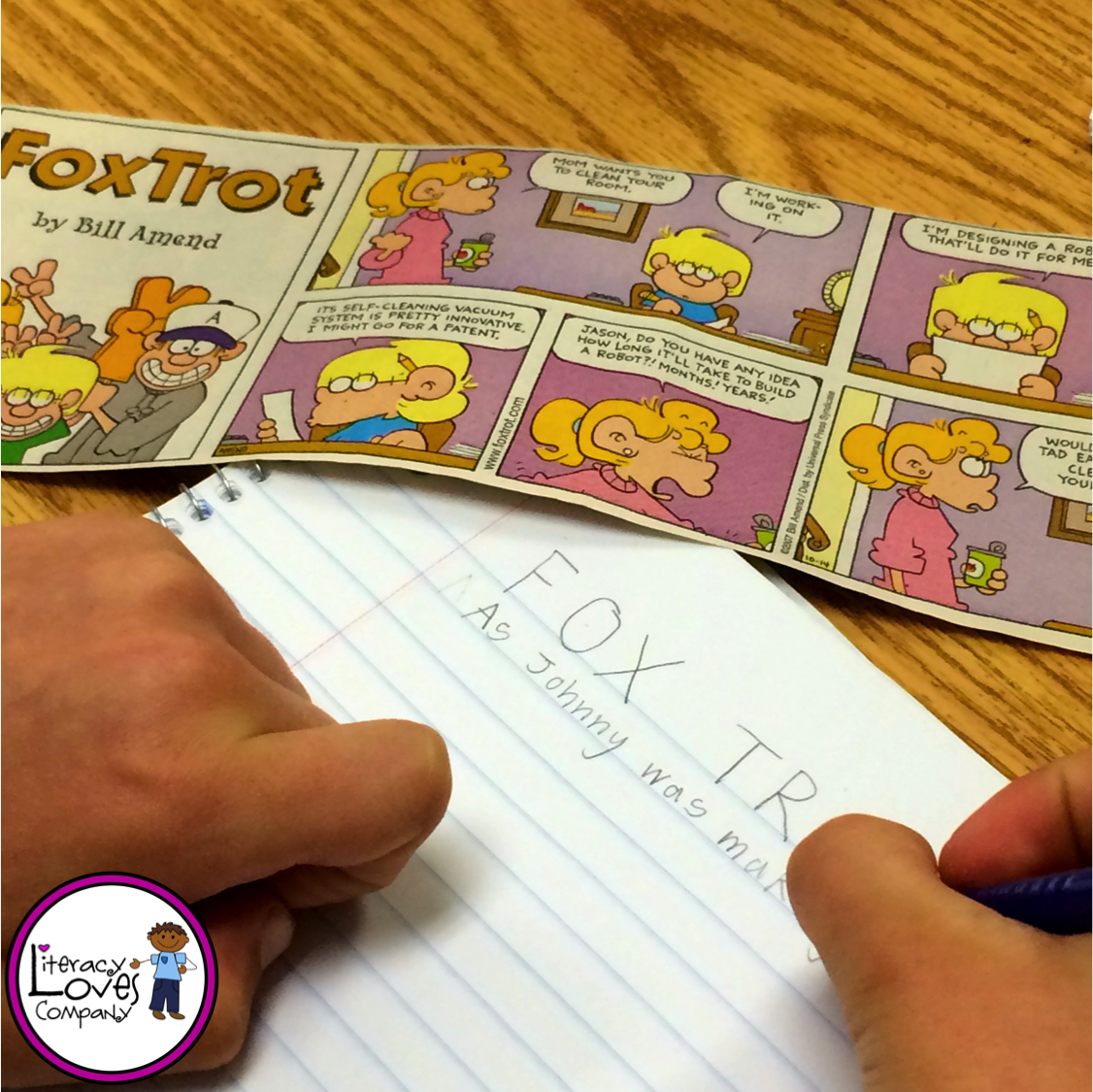 Literacy Loves Company: Comic Strip Quotation Marks