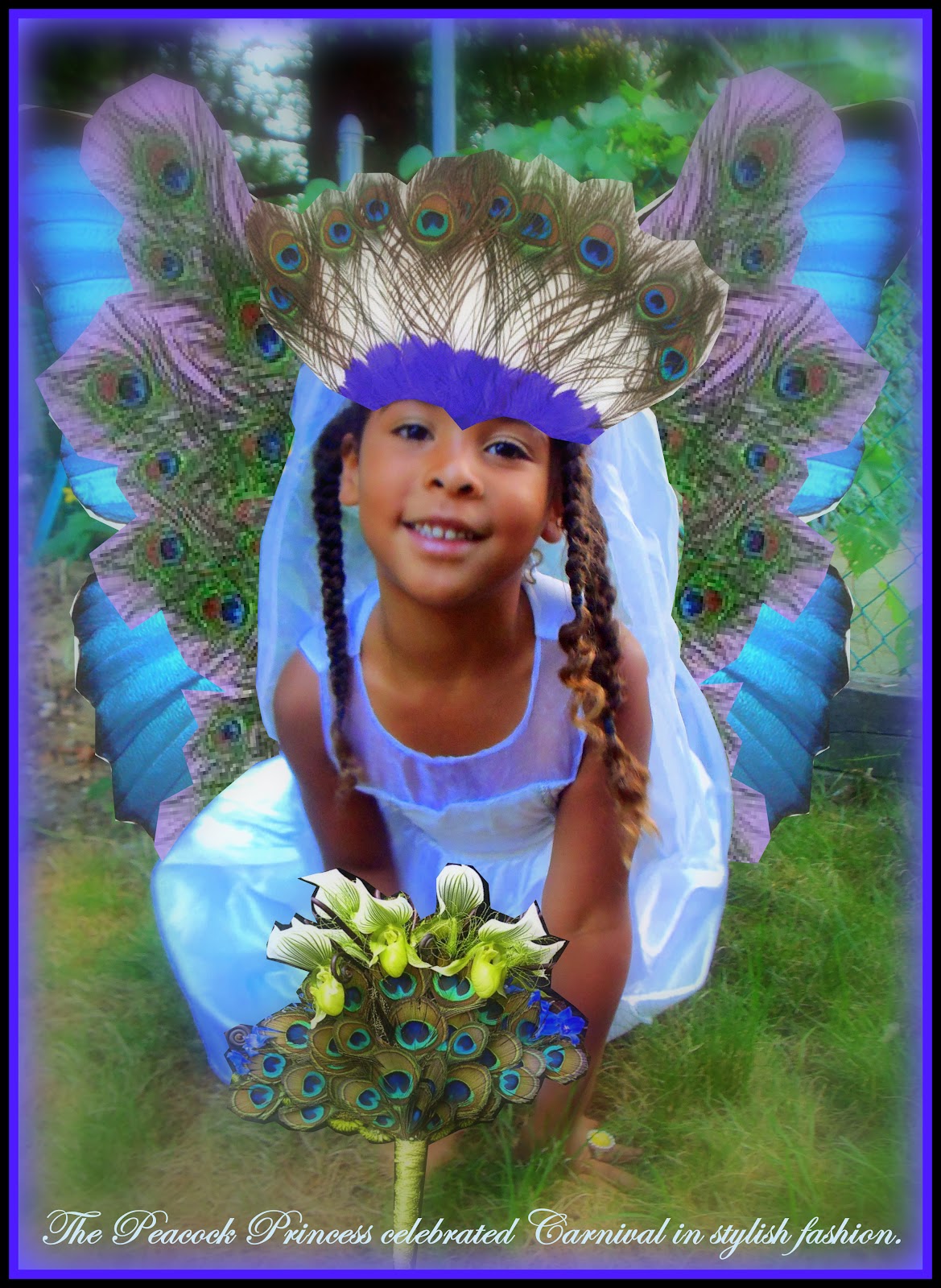 Haiku Creations: The Peacock Princess