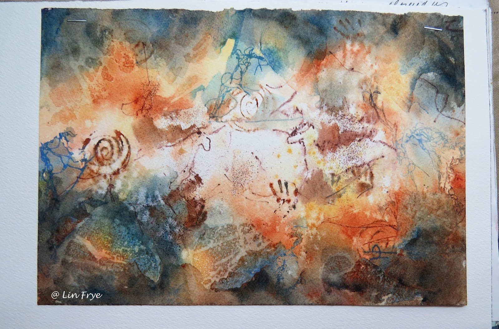 View From the Oak: Cave Painting - Pech Merle Caves, France