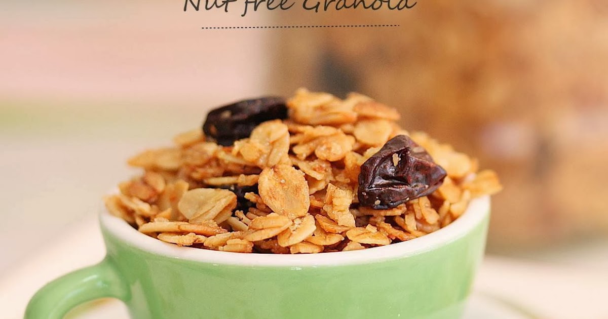 Nut free Granola | Plain Granola Recipe