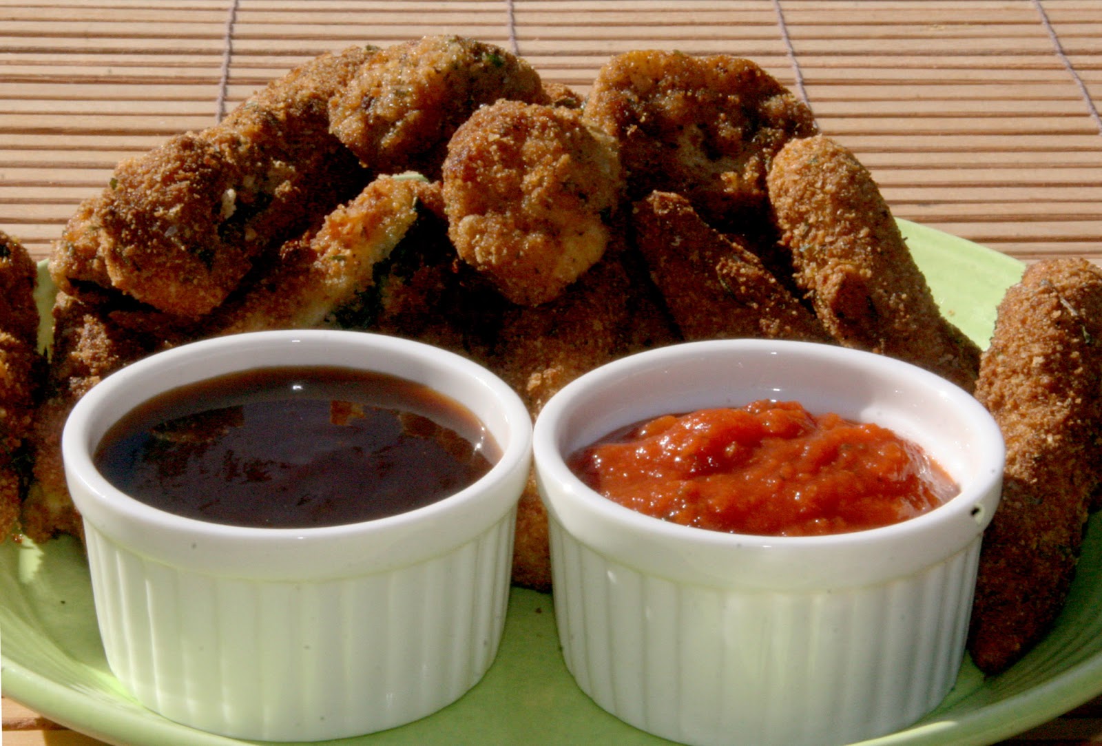 A Savory Table: Breaded & Fried Vegetables
