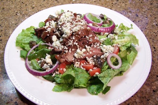 Front Range Fork And Cork: Flat Iron Steak Salad After A Day At ...
