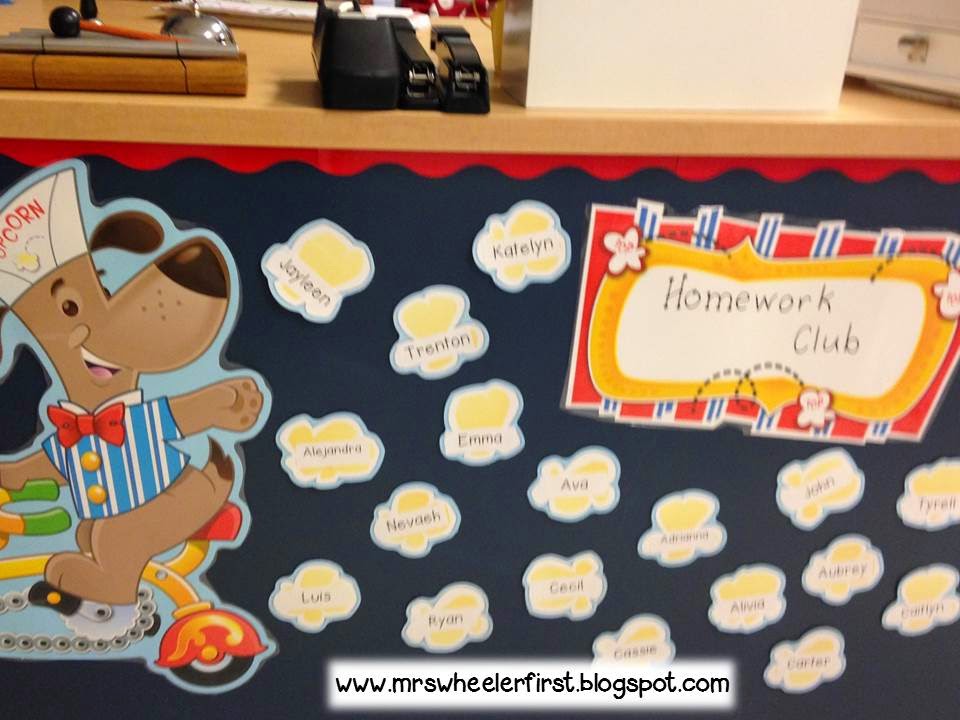 Mrs. Wheeler's First Grade Tidbits: Homework Club-A Bright Idea