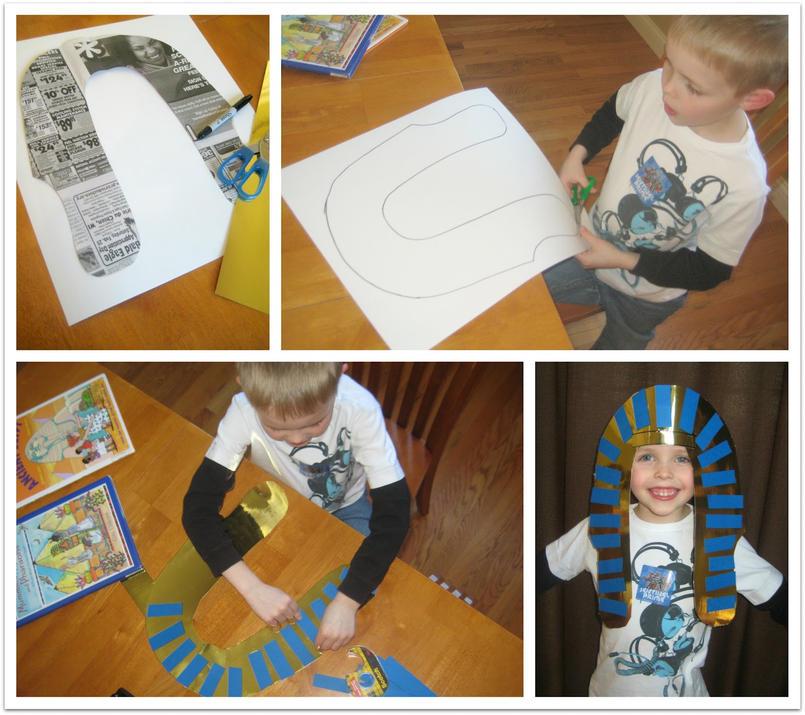 I am Pharaoh [Craft & Writing Prompt] - Educational Toys for Children
