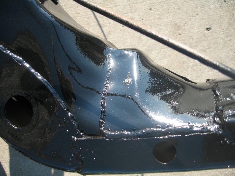 1966 Chevy Impala Build (Senior Project): Sand-Blasting (frame and ...