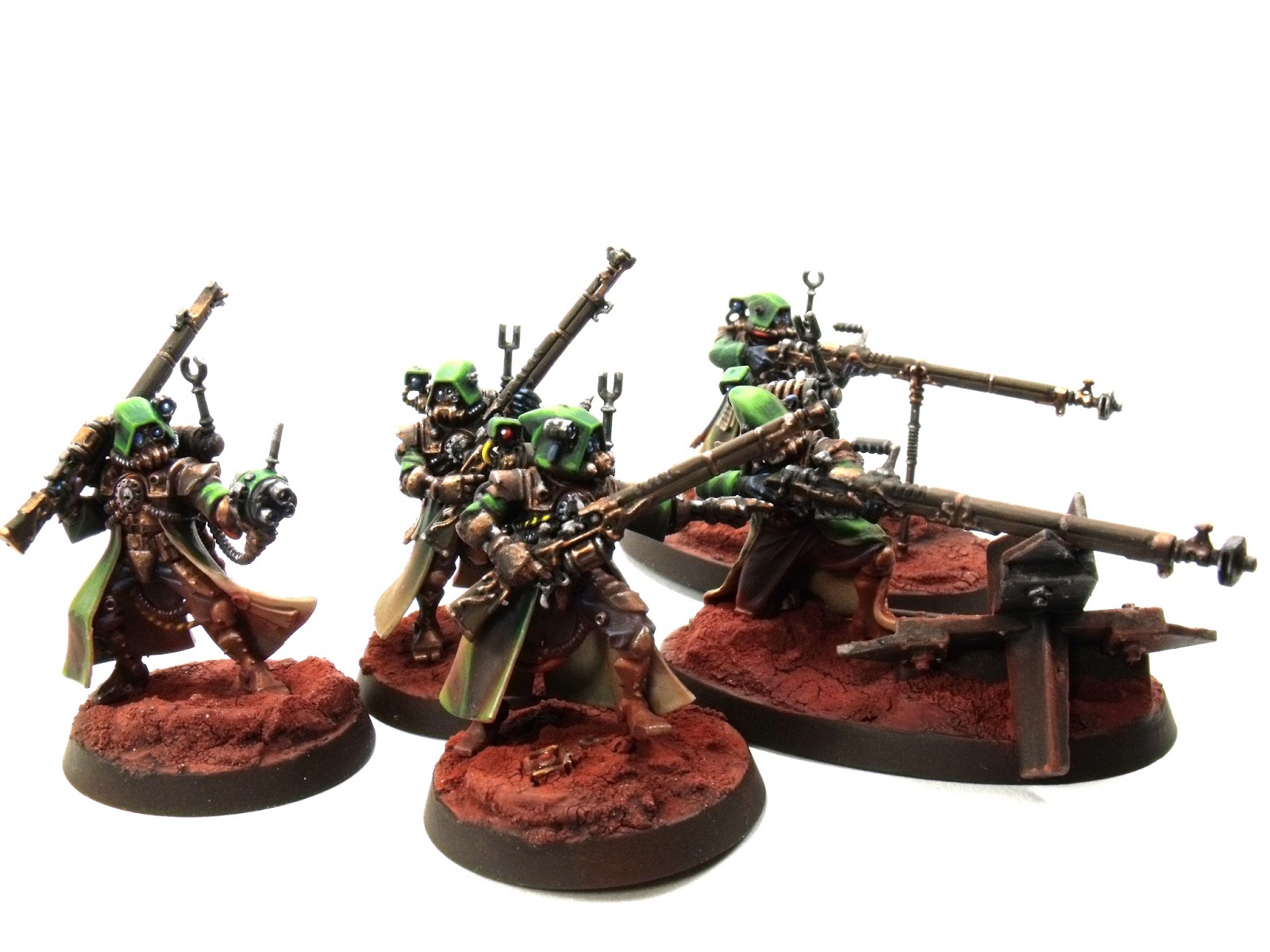 Brush Wizard: Miniature Monday - Skitarii Rangers
