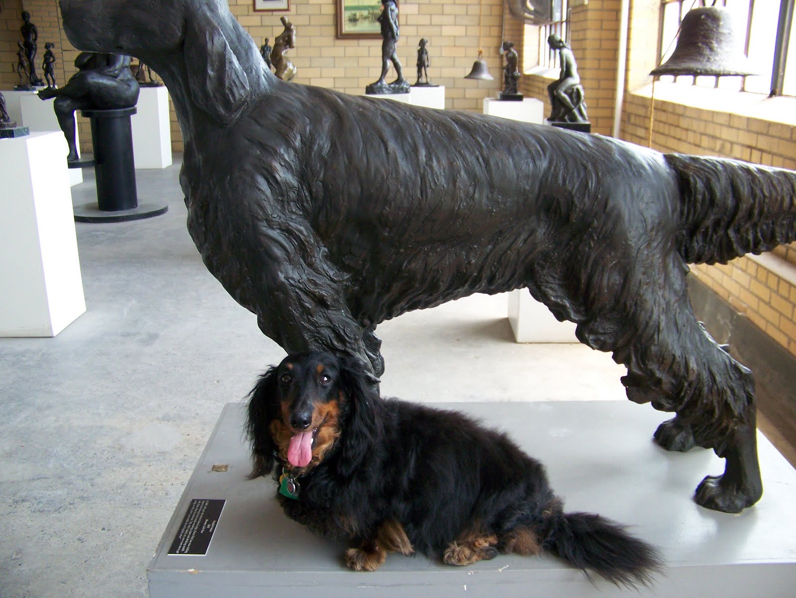 FRANKly and ERNESTly Speaking: Sculptures by Alan Cottrill...