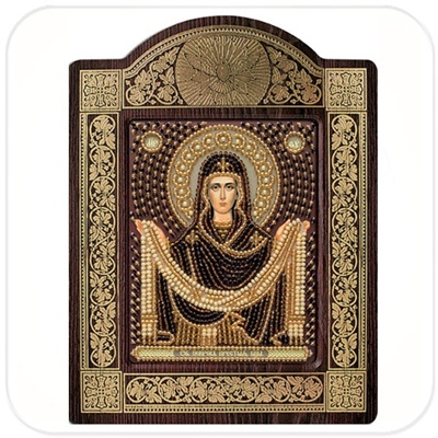 Florentina Banica: Icoane brodate cu margele