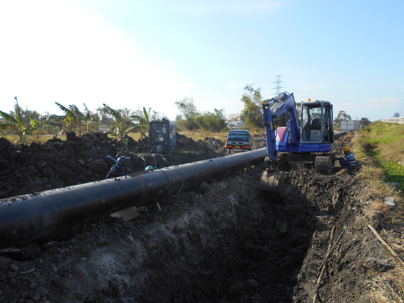 Secret Engineering Agency: Tahap - Tahap Pekerjaan Onshore Gas Pipeline