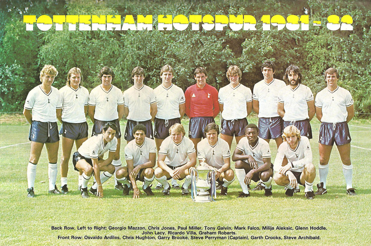 Botões para Sempre: Tottenham Hotspur Football Club 1984 - Inglaterra ...